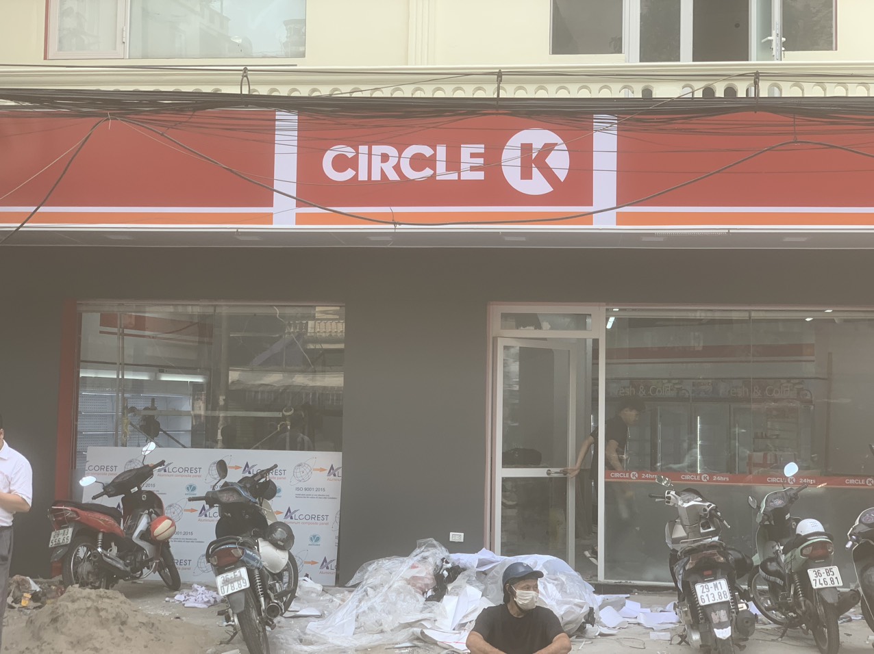Thiết kế thi công biển hiệu chuỗi Circle K - Quảng cáo Vững Phát